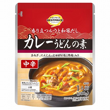 トップバリュ ベストプライス カレーうどんの素 300g | イオン北海道のネットスーパー「ネットで楽宅便（らくたくびん）」